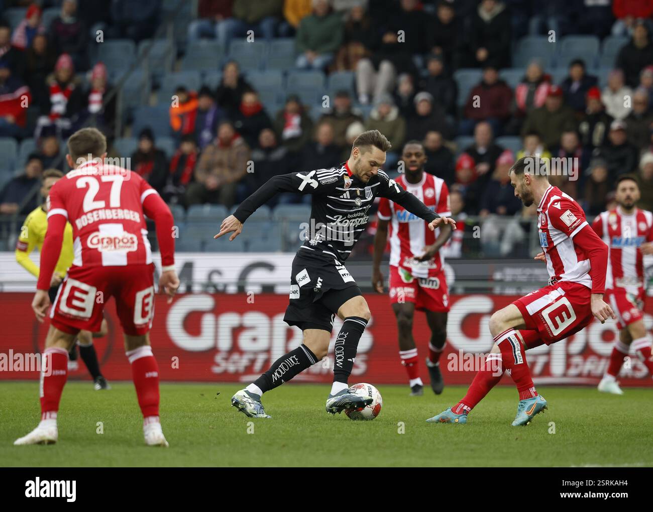 ABD0133 20250216 - GRAZ - ÖSTERREICH: von links Benjamin Rosenberger ...