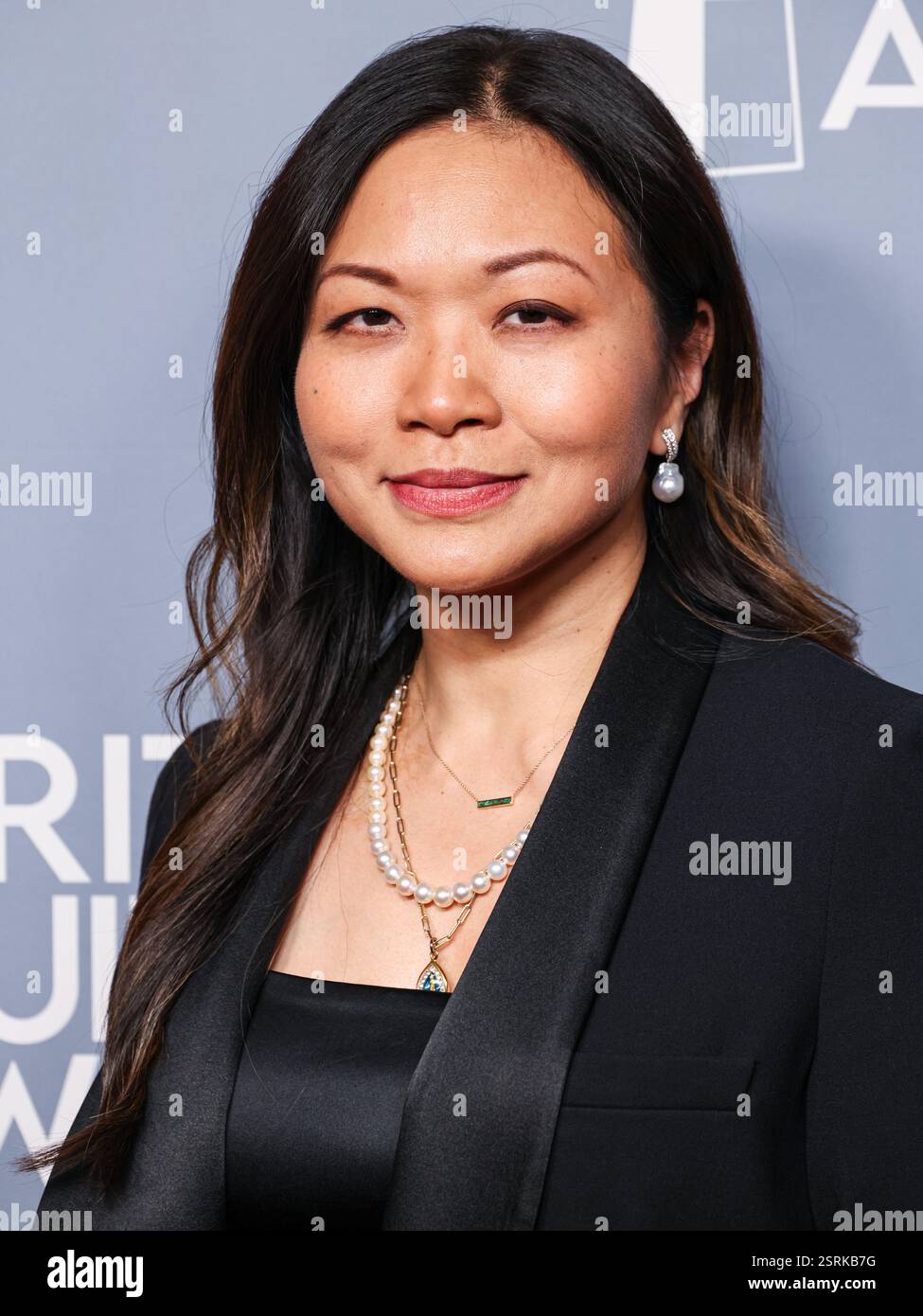 BEVERLY HILLS, LOS ANGELES, CALIFORNIA, USA - FEBRUARY 15: Adele Lim ...