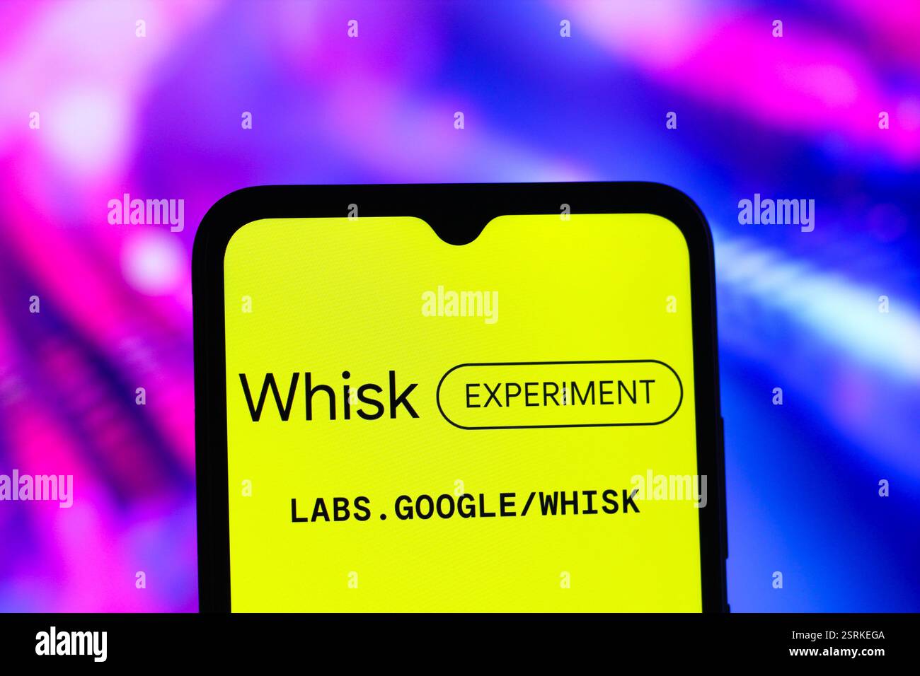 Canada. 16th Feb, 2025. In this photo illustration, the Google Whisk AI ...