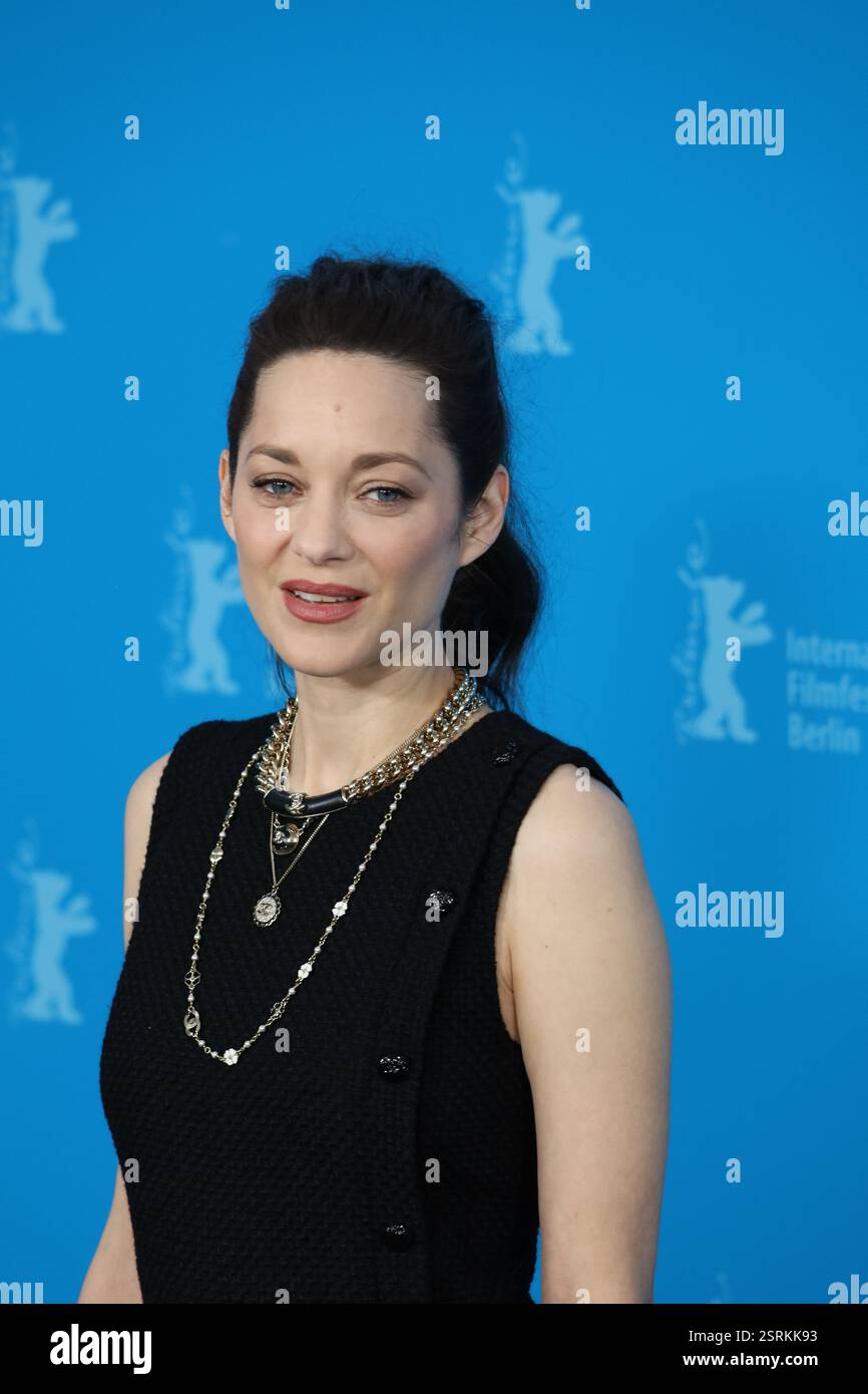 Berlin, Germany, 16th February 2025, Marion Cotillard at the photo call ...