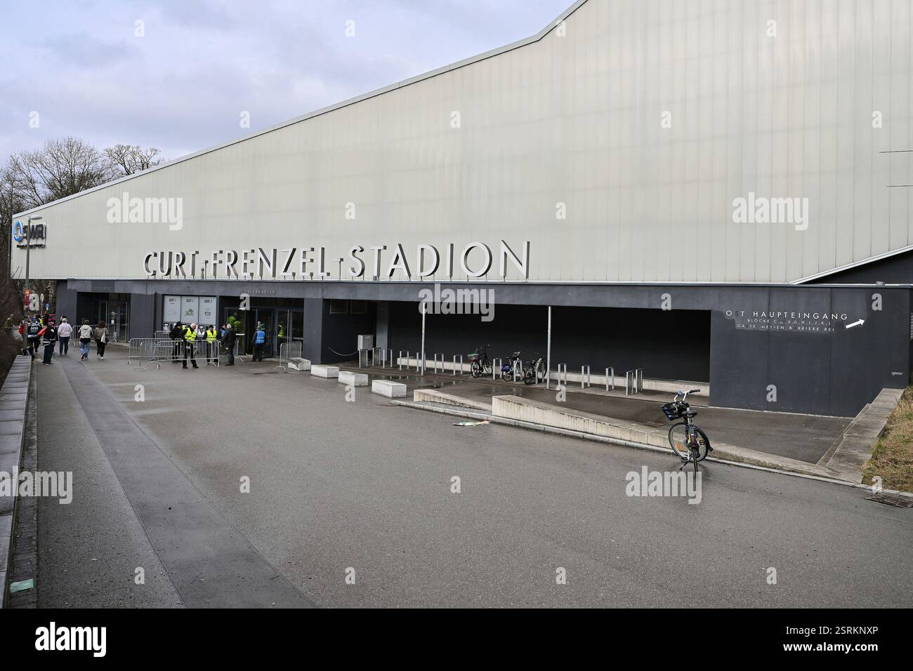 Augsburg, Deutschland. 16th Feb, 2025. Das Curt Frenzel Stadion in ...