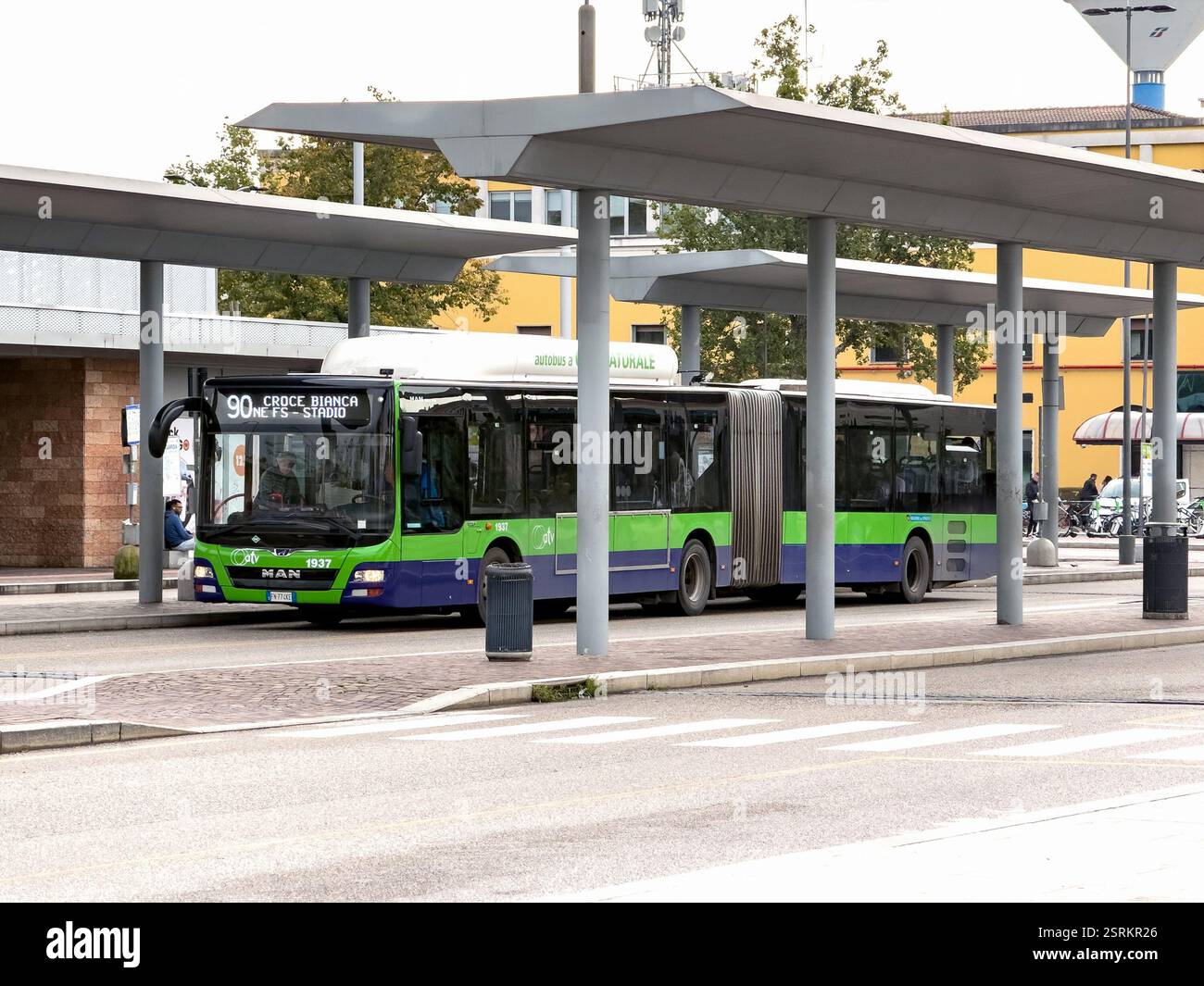 VERONA, ITALY - OCTOBER 27, 2024: MAN NG313 Lion City G CNG articulated ...