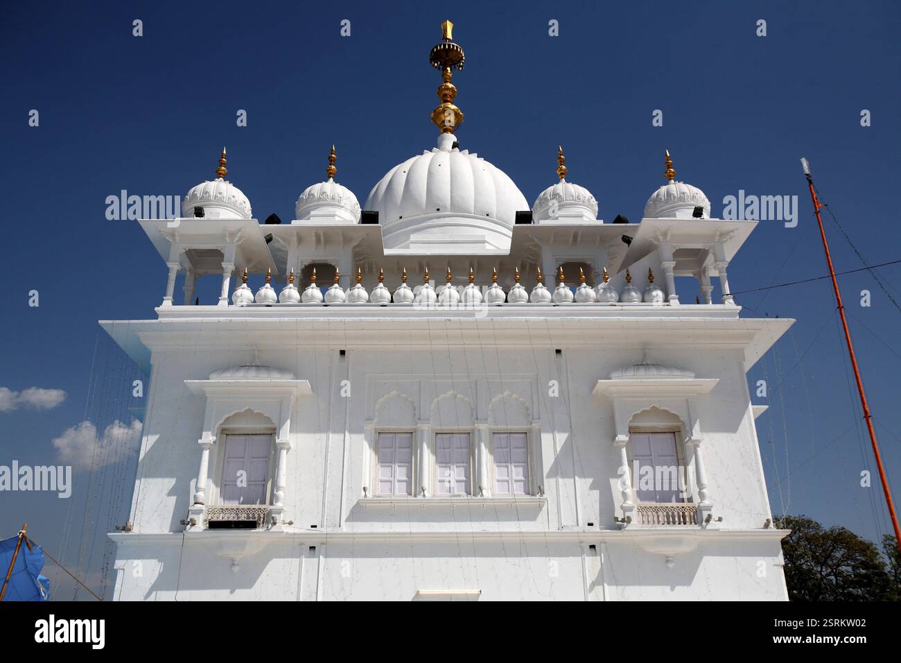 Anandpur Sahib gurudwara in Rupnagar district in Punjab, India, Asia Stock Photo - Alamy