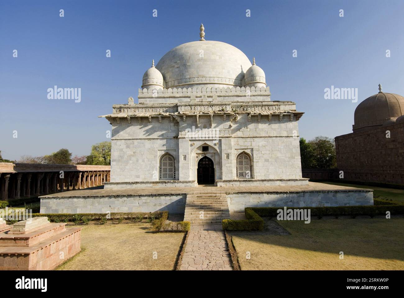 Hoshang shahs tomb at Mandu, Madhya Pradesh, India, Asia Stock Photo ...