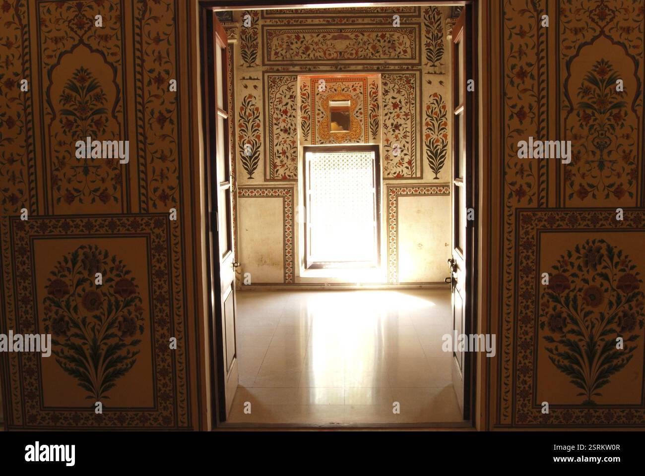 Interior of ritual crafts gallery in Junagarh fort, Bikaner, Rajasthan ...