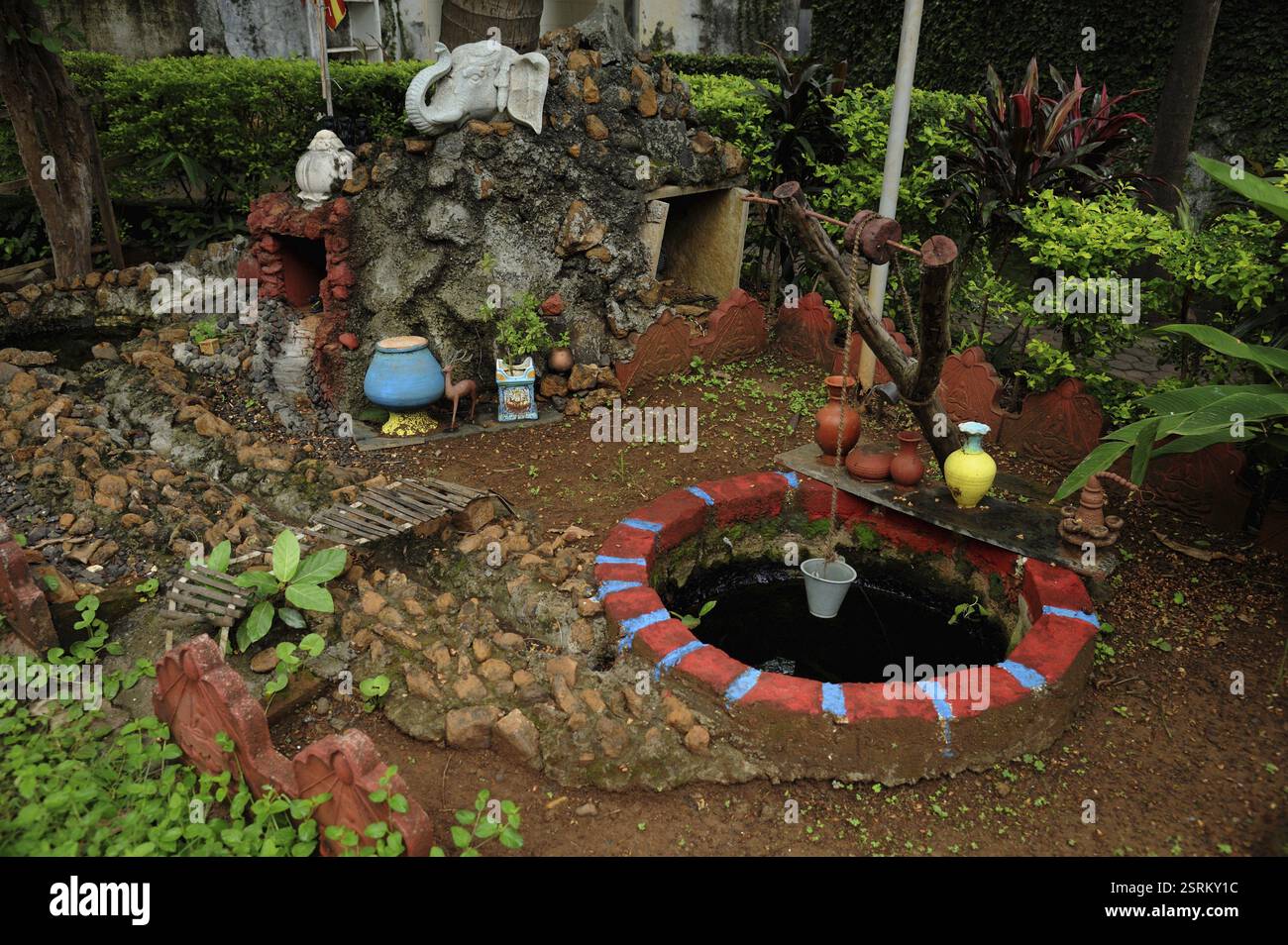 Artificial well, India, Asia Stock Photo - Alamy