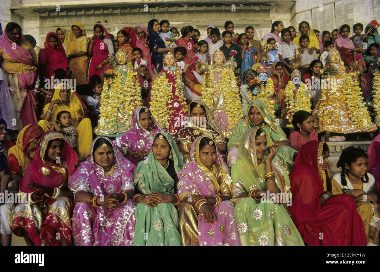 Gangaur Festival, Udaipur, Rajasthan, India, Asia Stock Photo - Alamy