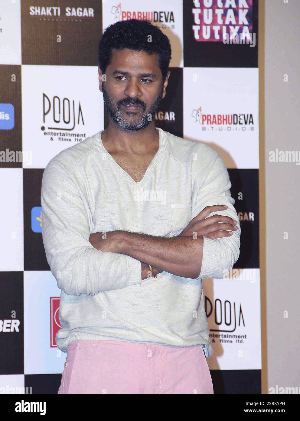 Bollywood actor and filmmaker Prabhu Deva during the trailer launch of film Tutak Tutak Tutiya ...
