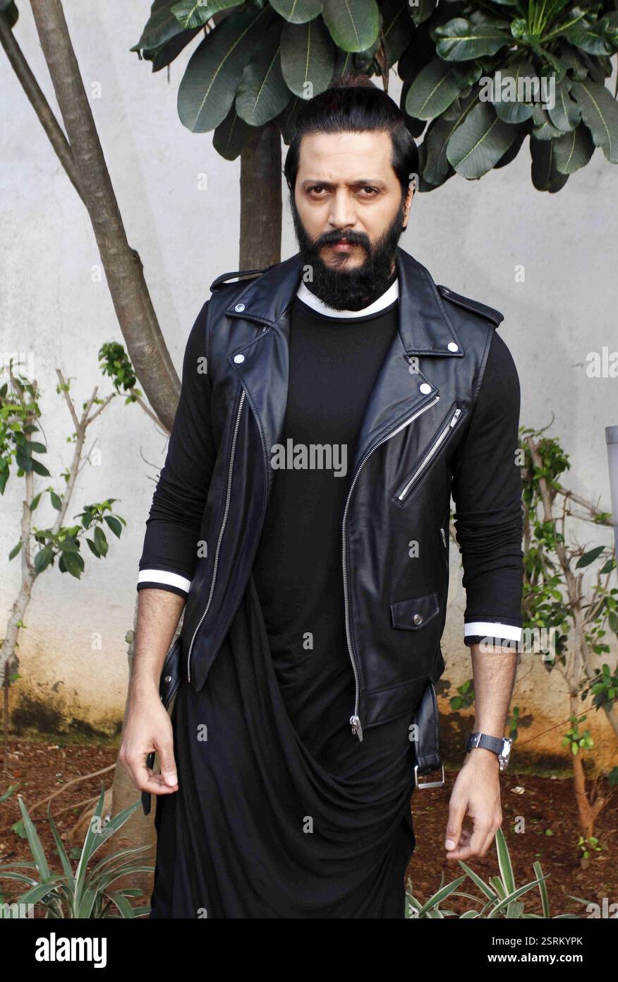 Bollywood actor Riteish Deshmukh during the promotion of film Banjo on ...