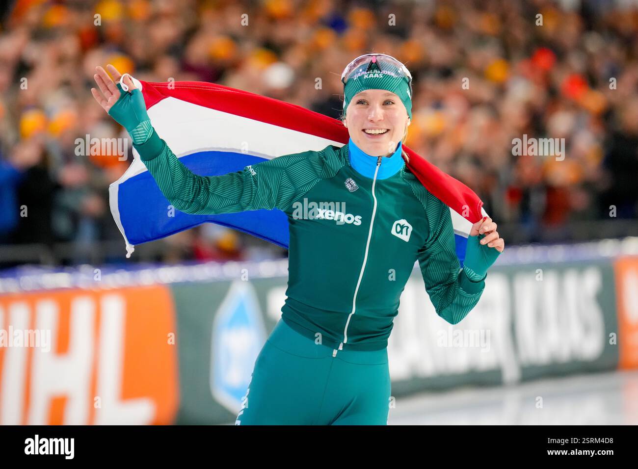 Heerenveen, Netherlands. 16th Feb, 2025. HEERENVEEN, NETHERLANDS ...
