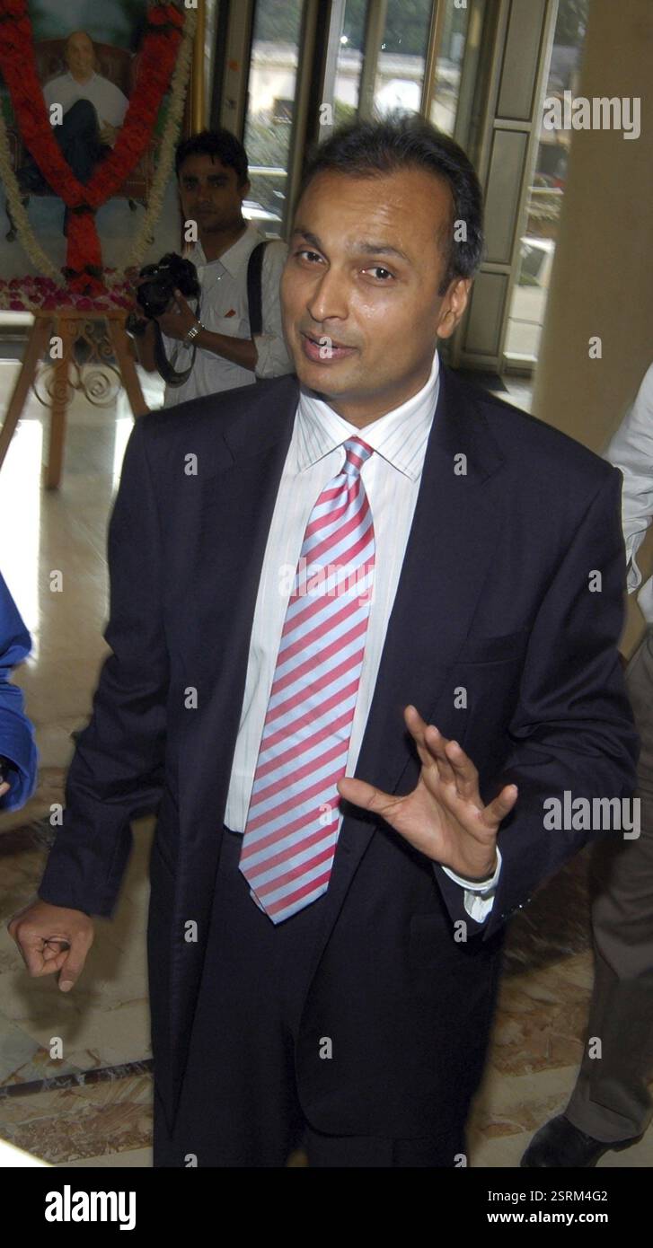 Anil Ambani chairman of Reliance Group, Mumbai, Maharashtra, India, Asia Stock Photo - Alamy