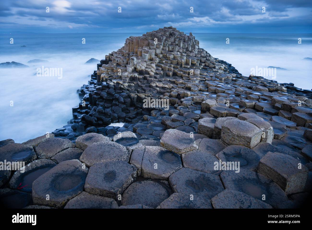 The iconic section of Giant's Causeway Stock Photo - Alamy