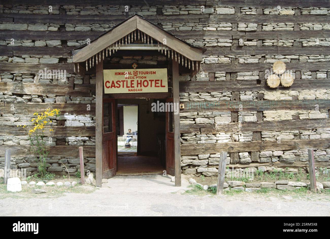 Castle hotel, Manali, Himachal Pradesh, India, Asia Stock Photo - Alamy