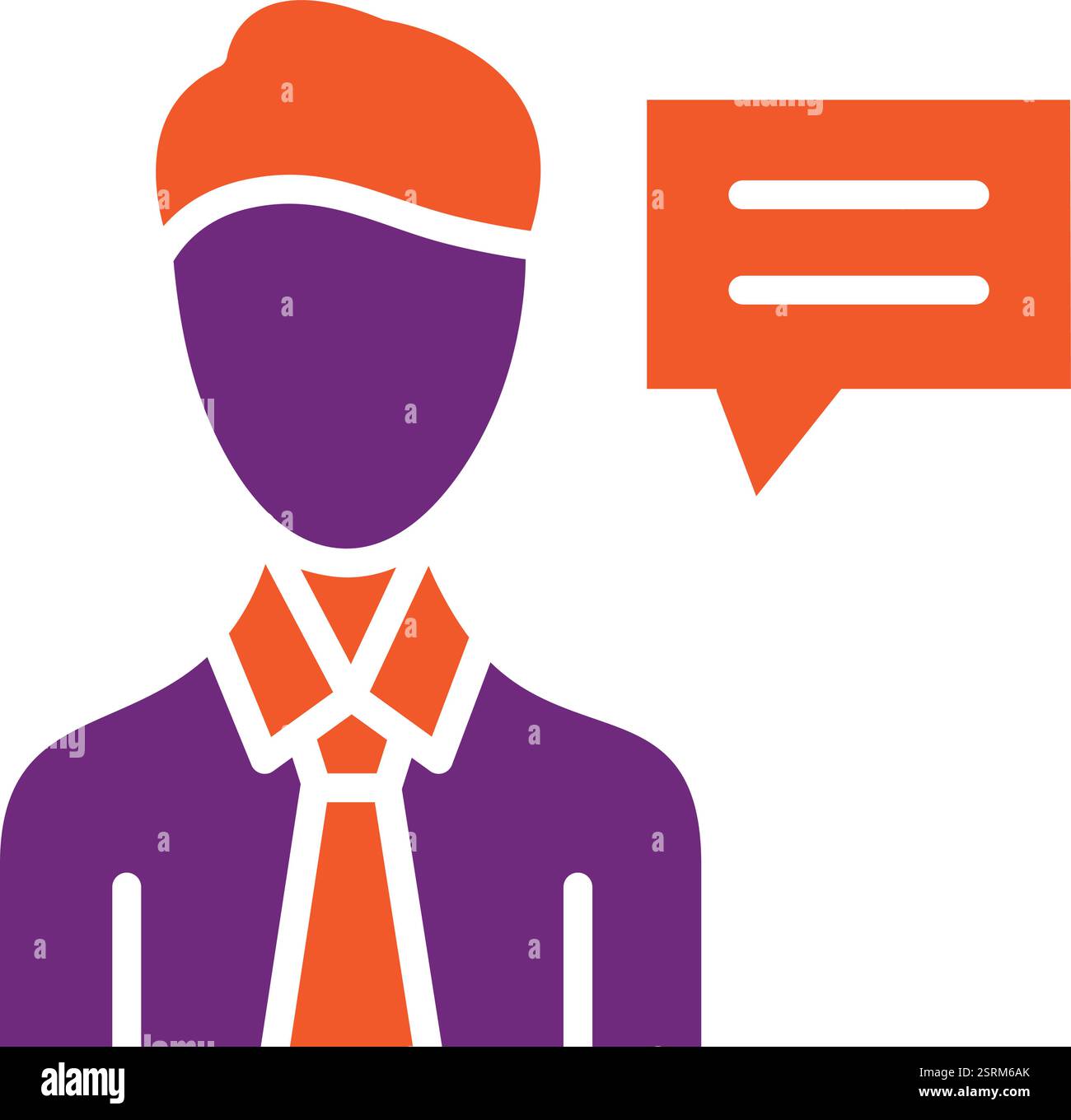 Advisor Vector Icon Design Illustration Stock Vector Image & Art - Alamy