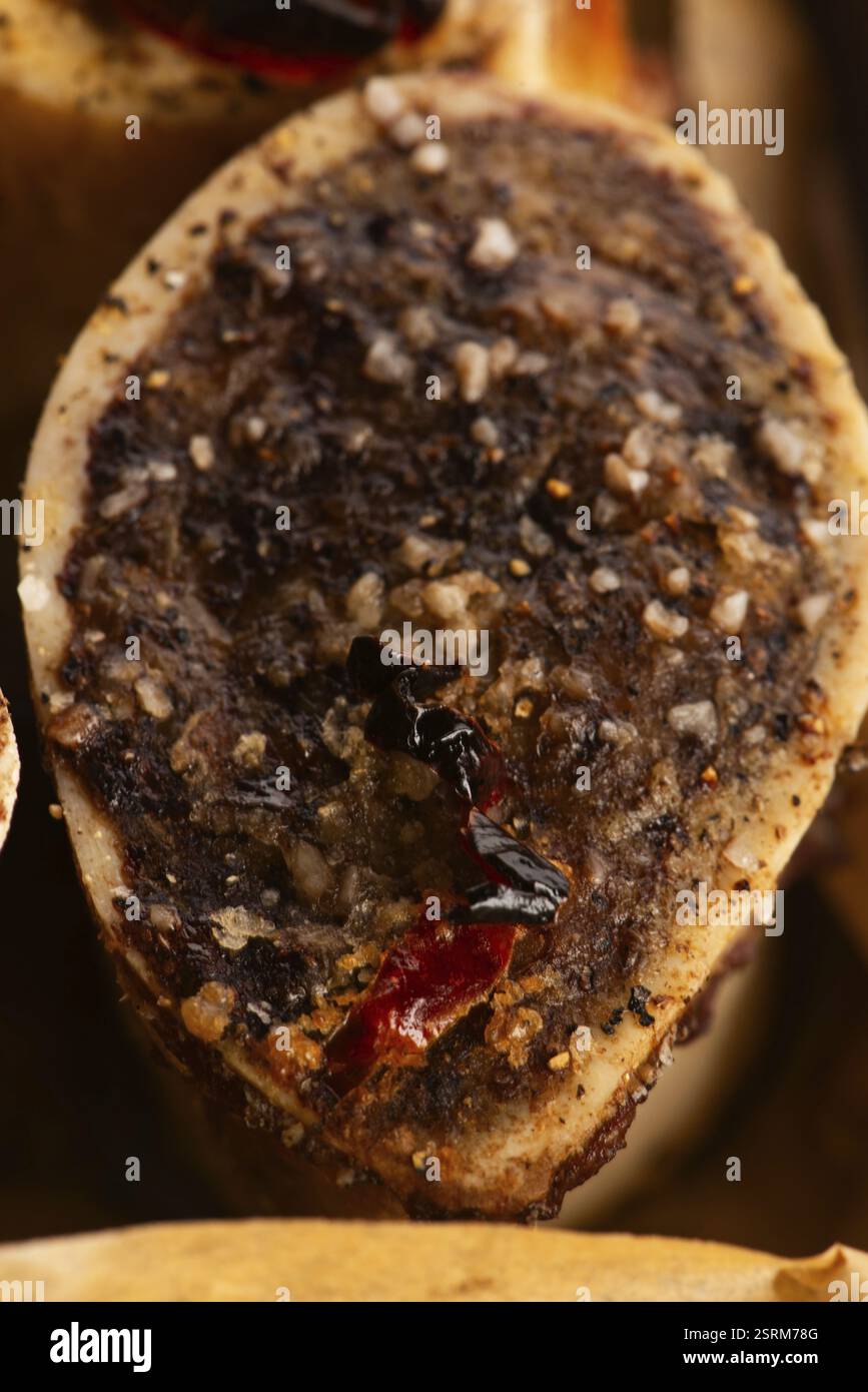 Homemade Roasted Beef Bone Marrow Stock Photo - Alamy