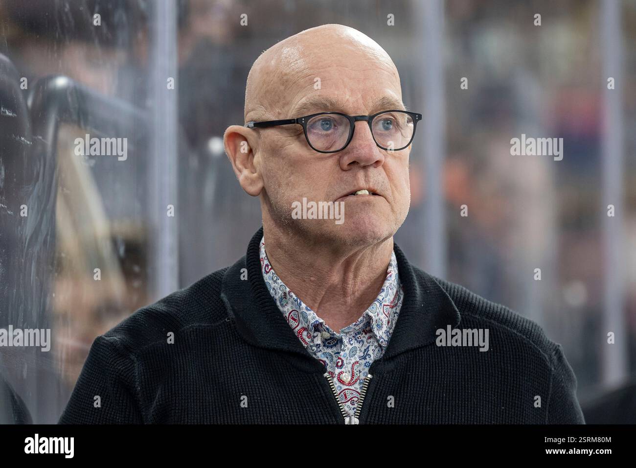 Tom Rowe (Chef-Trainer, Loewen Frankfurt). GER, EHC Red Bull Muenchen ...