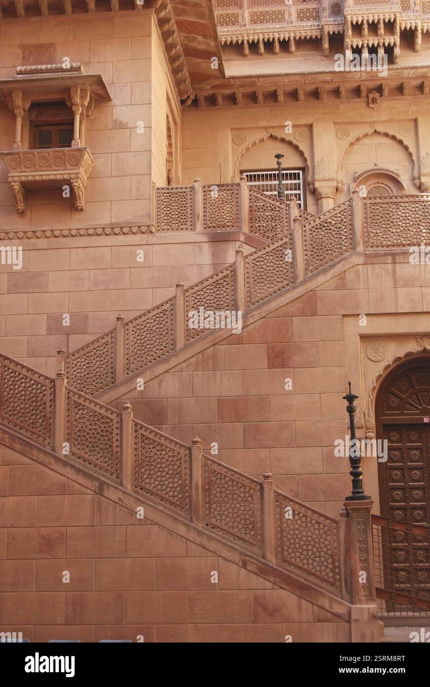 Beautiful steps in Junagarh fort, Bikaner, Rajasthan, India, Asia Stock ...