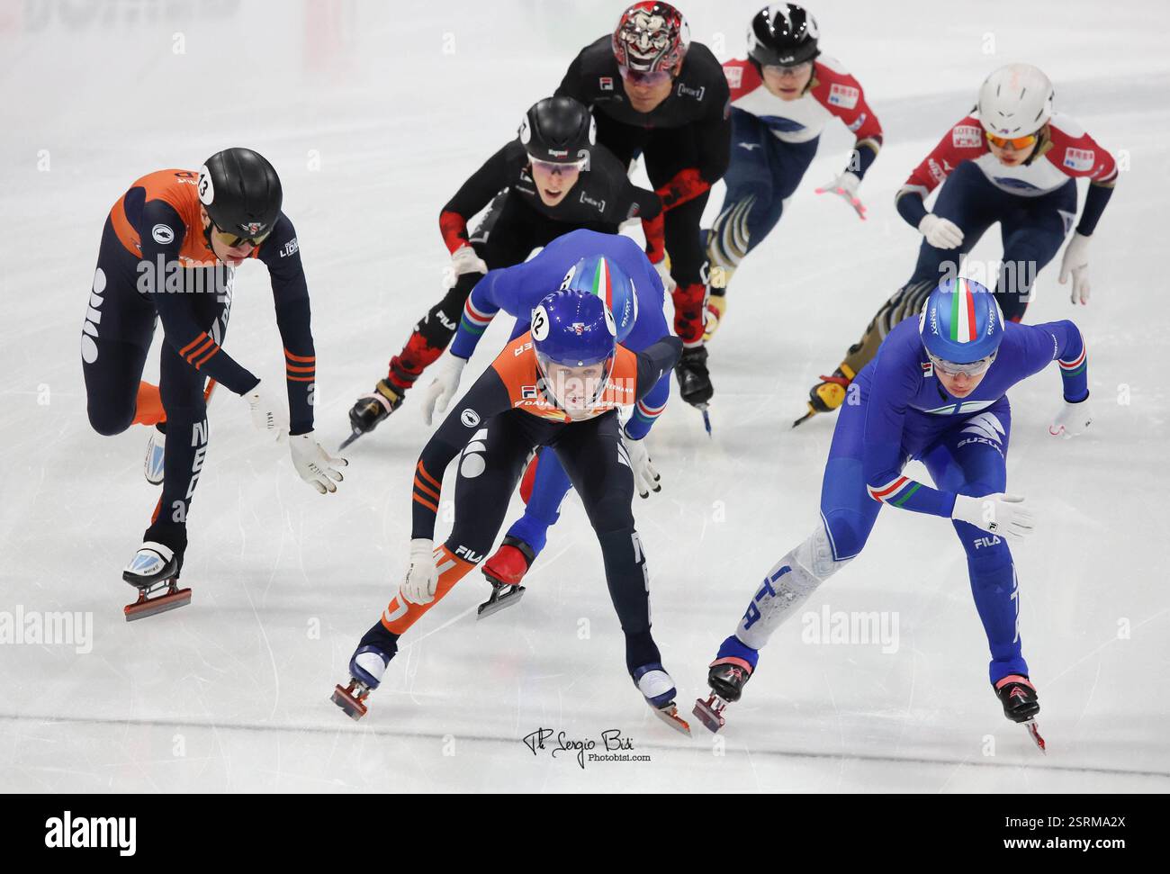 ISU Short Track World Tour 2025 Final 2000 Mix Relay Milano 16/02/25 ...