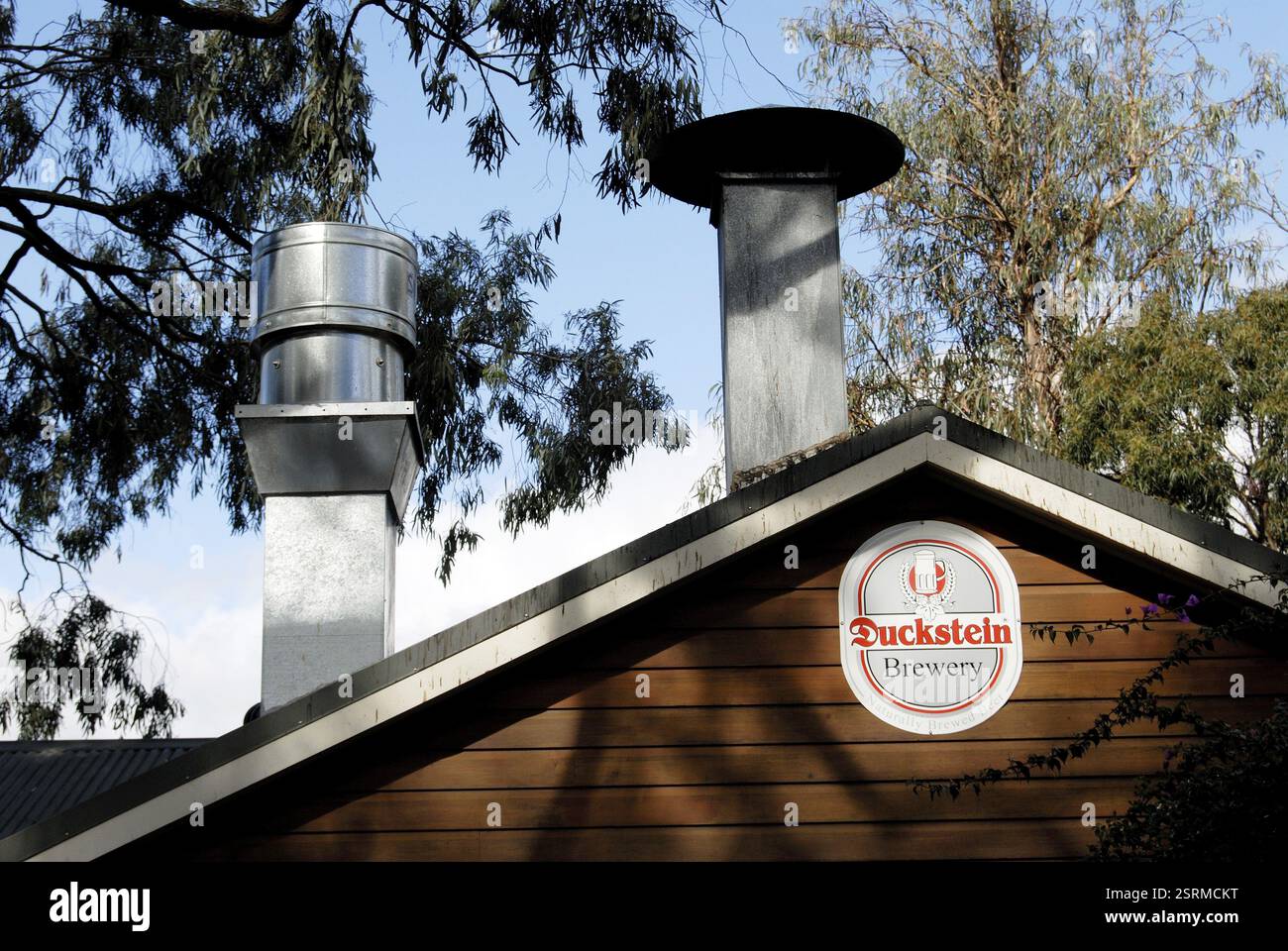 Chimneys at German Beer brewery, Perth, Australia, Oceania Stock Photo ...