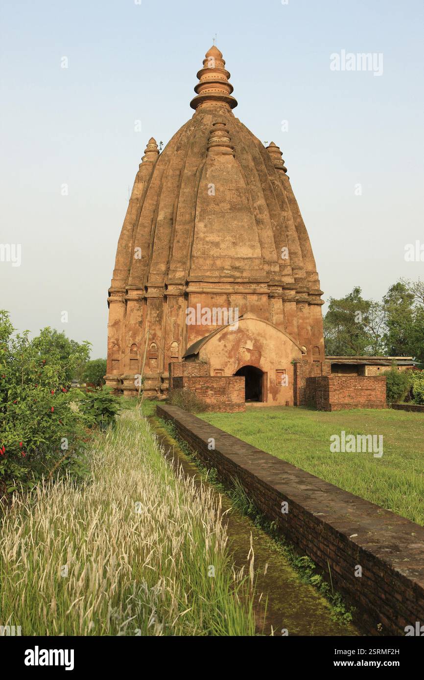 Shiva dole temple on rudrasagar tank, Sivsagar, Assam, India, Asia ...
