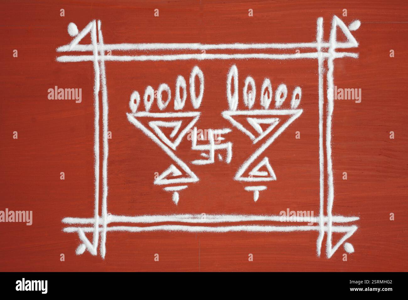 Rangoli, India, Asia Stock Photo - Alamy