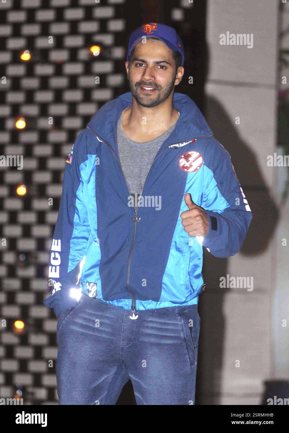 Bollywood actor Varun Dhawan arrives at industrialist Mukesh Ambani's ...