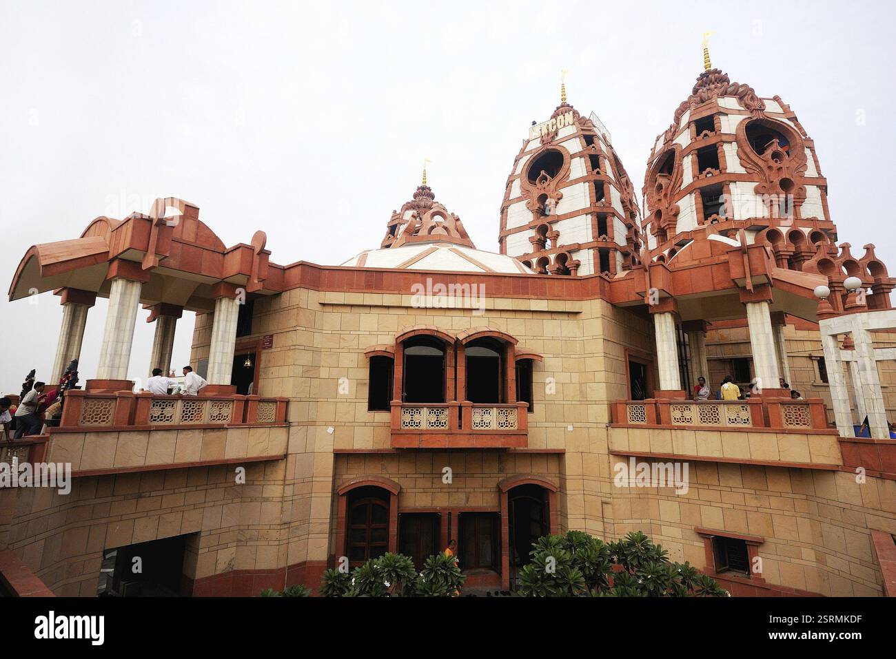 Iskcon temple, Delhi, India, Asia Stock Photo - Alamy