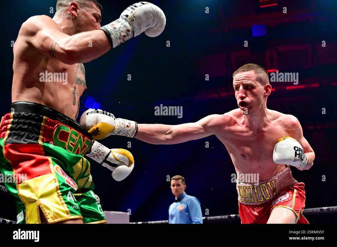GER, Neu-Ulm, AGON x Sturm Boxing Fight Night am 15. Februar 2025 in ...