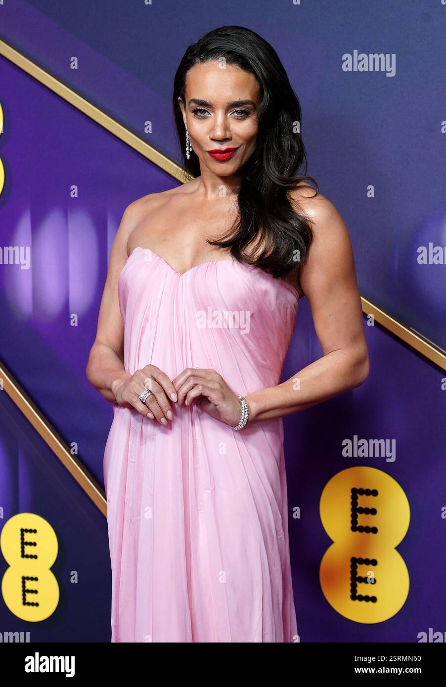 Hannah John-Kamen attending the 78th British Academy Film Awards, at ...