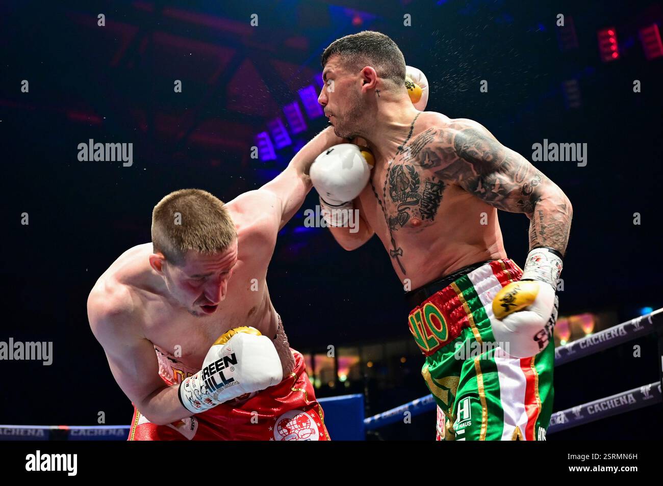 GER, Neu-Ulm, AGON x Sturm Boxing Fight Night am 15. Februar 2025 in ...