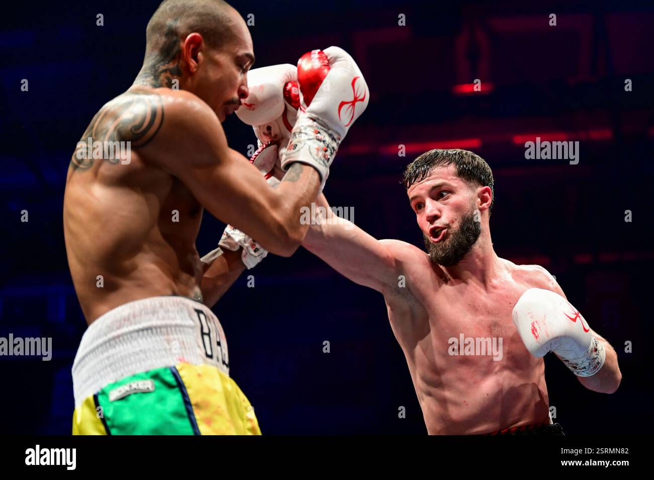 GER, Neu-Ulm, AGON x Sturm Boxing Fight Night am 15. Februar 2025 in ...