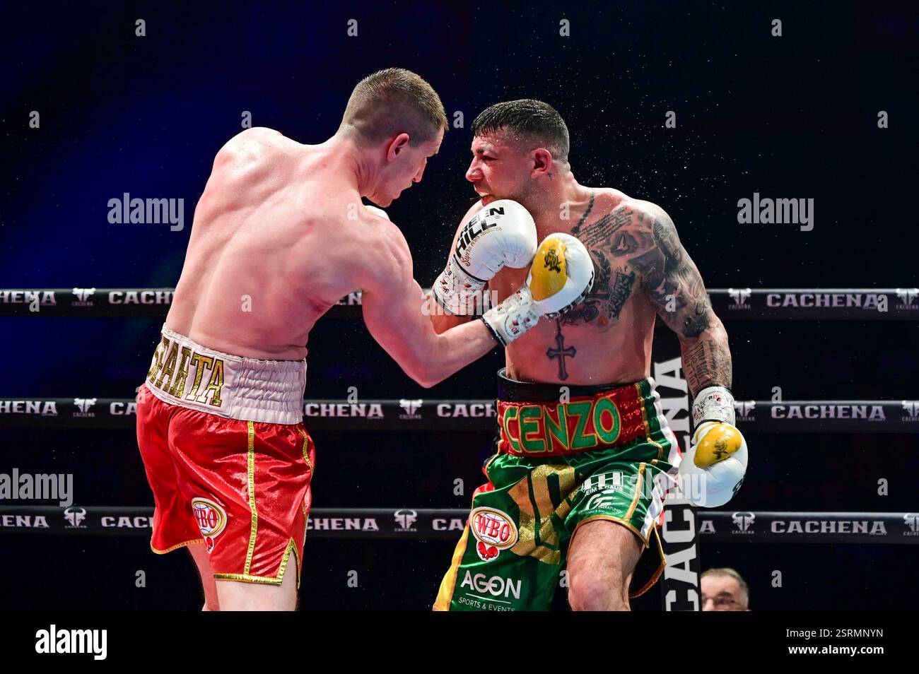GER, Neu-Ulm, AGON x Sturm Boxing Fight Night am 15. Februar 2025 in ...