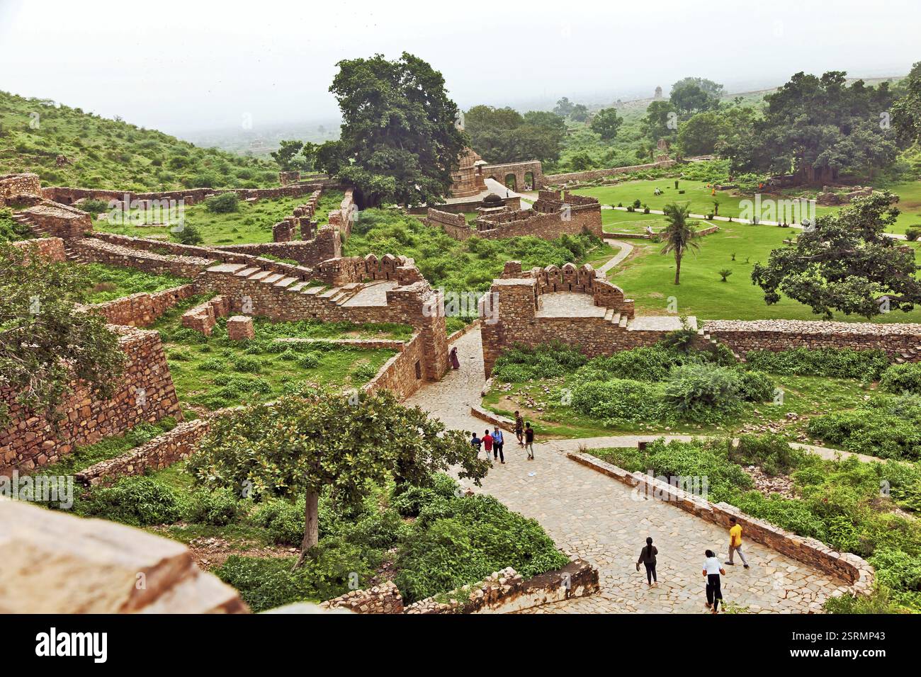 Fort ruins, Bhangarh, Rajgarh, Alwar, Rajasthan, India, Asia Stock ...