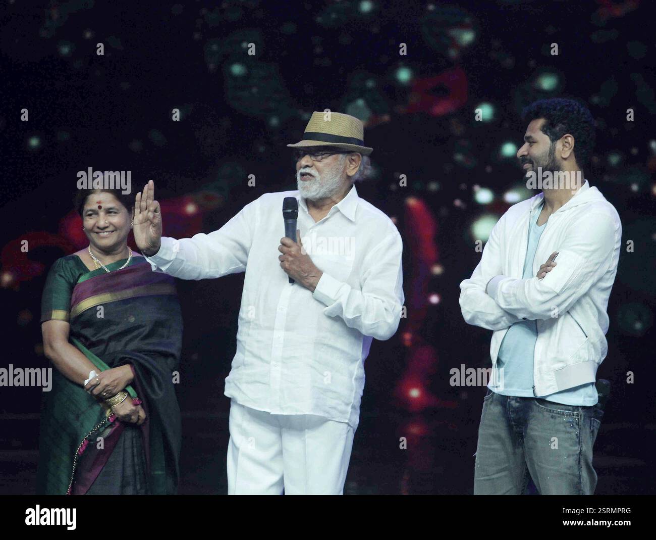 Bollywood actor Prabhu Deva choreographer Mugur Sundar and mother ...