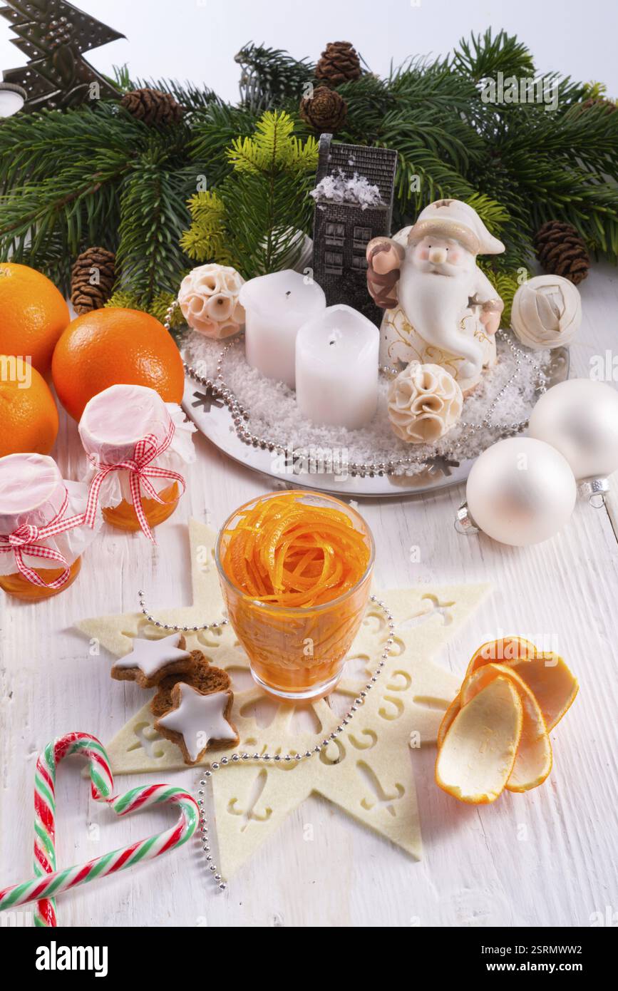 Orange Knife, the Julienne Peeler Stock Photo - Alamy