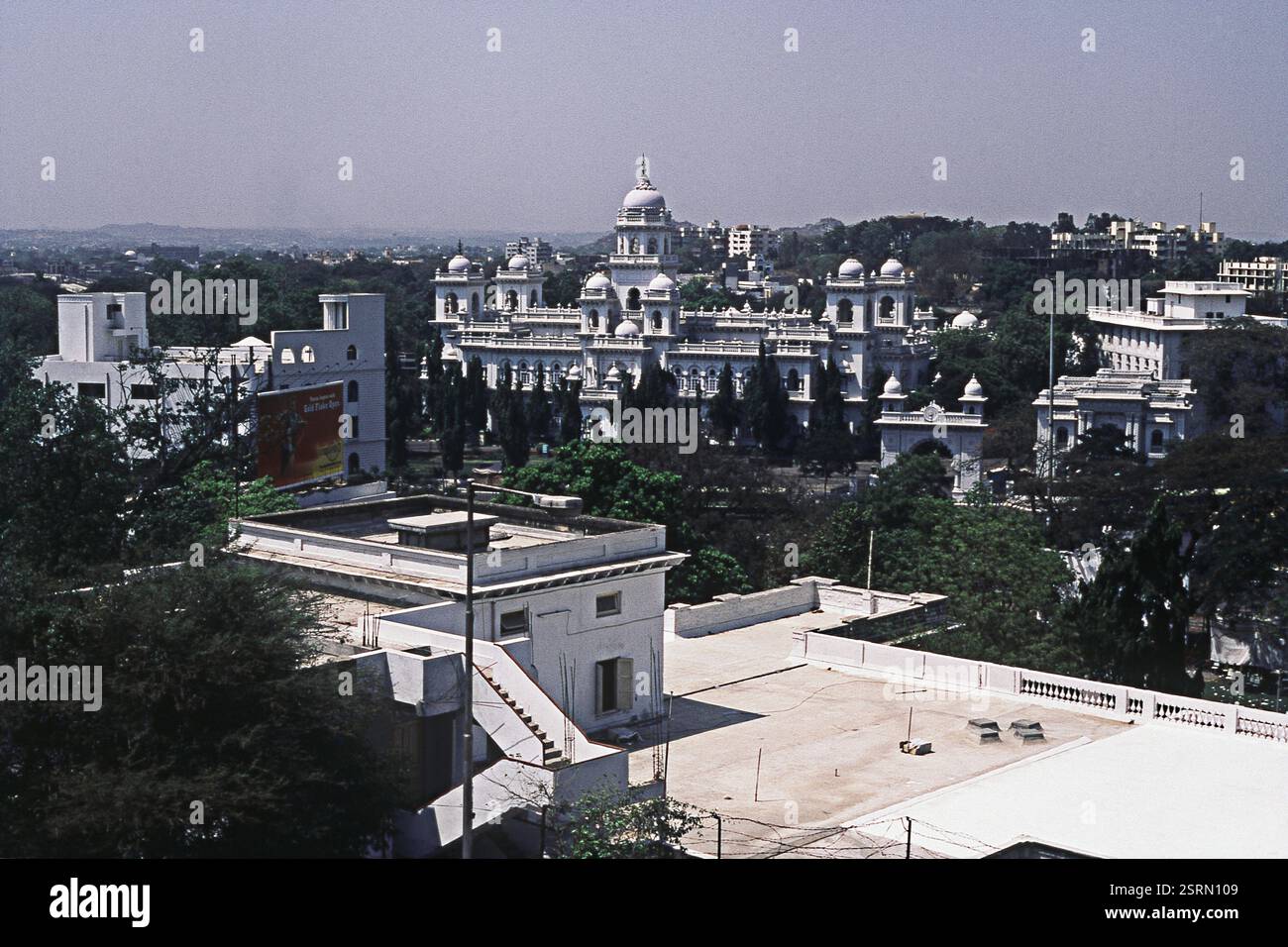 Aerial view of Legislative Assembly Building, Hyderabad, Andhra Pradesh ...