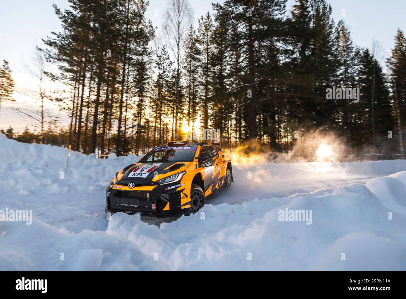 21 Georg LINNAMÄE, James MORGAN, Toyota Yaris Rally2, action during the ...