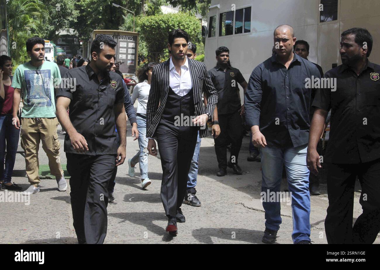 Bollywood actor Sidharth Malhotra during the promotion of film Baar ...