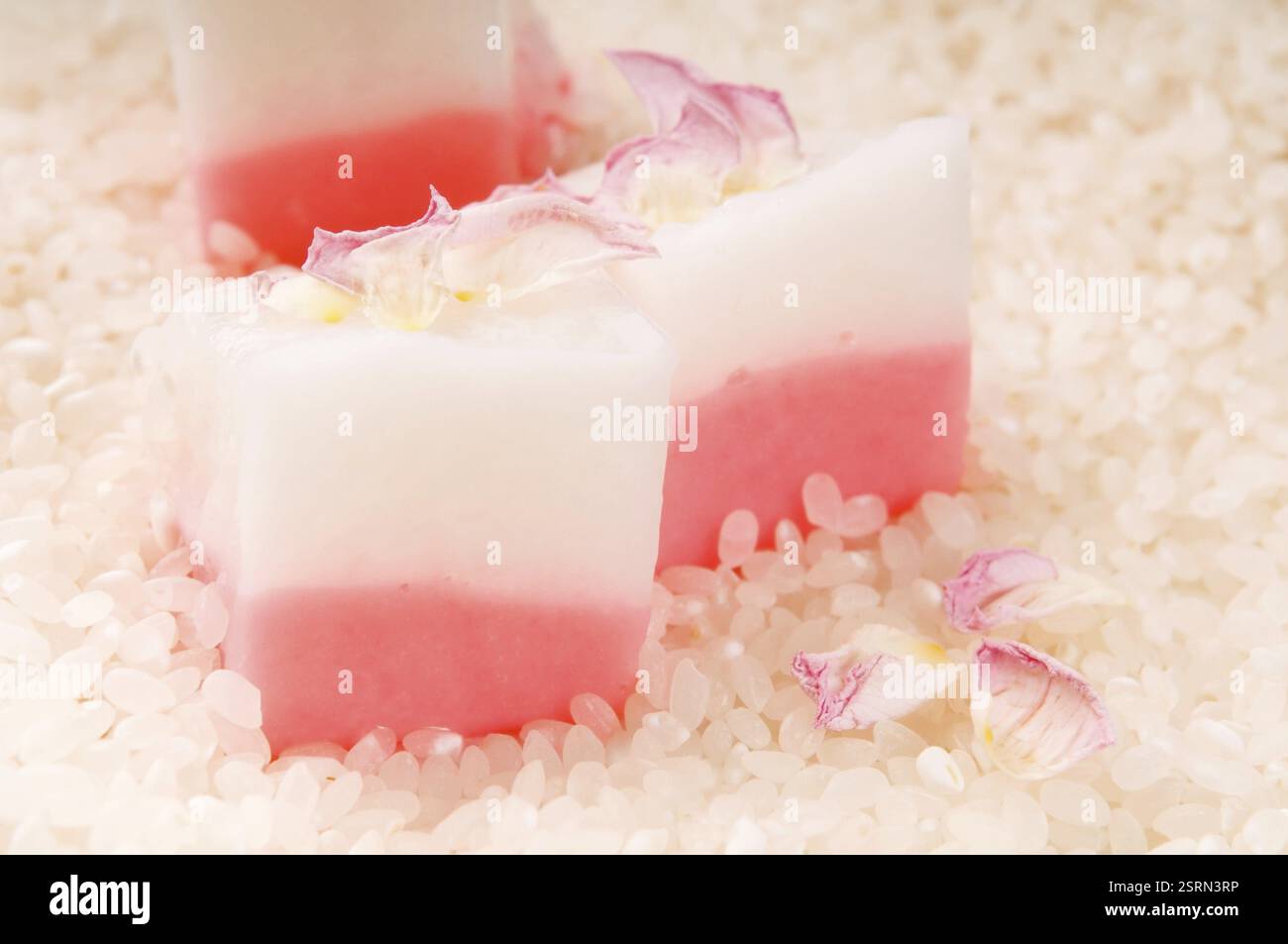 Japanese dessert, Mochi with rose, POLAND Stock Photo - Alamy