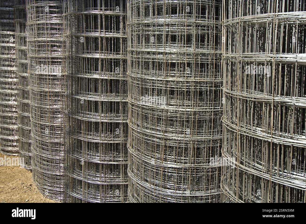 Steel wire mesh used for construction, India, Asia Stock Photo - Alamy