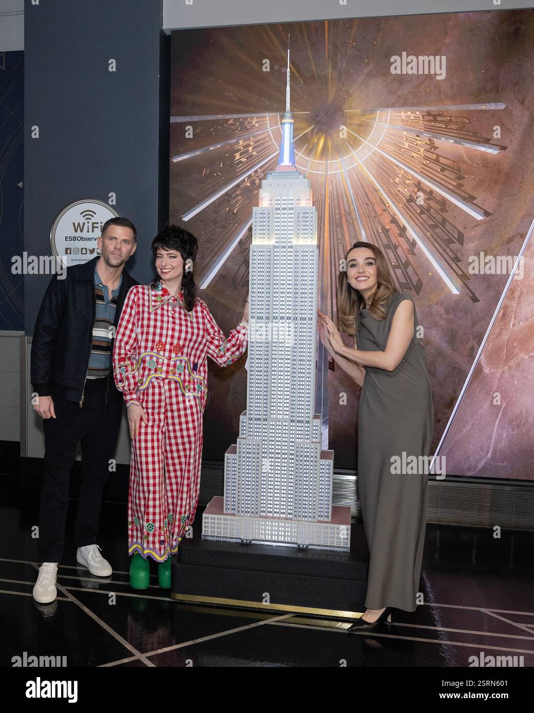 Saturday Night Live cast members Mikey Day, Sarah Sherman, Chloe ...