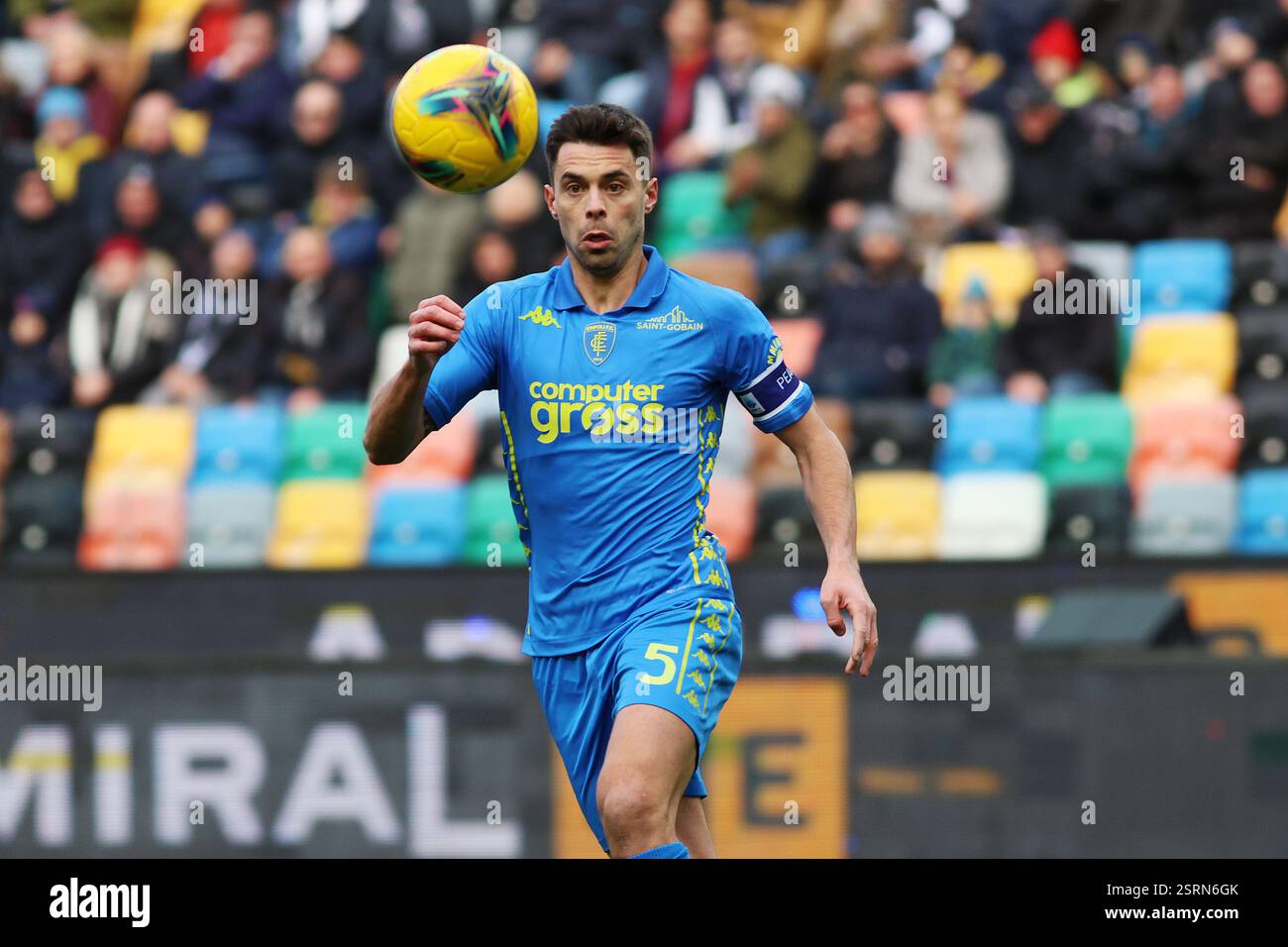 Udine, Italia. 16th Feb, 2025. Empoli's Alberto Grassi during the Serie ...
