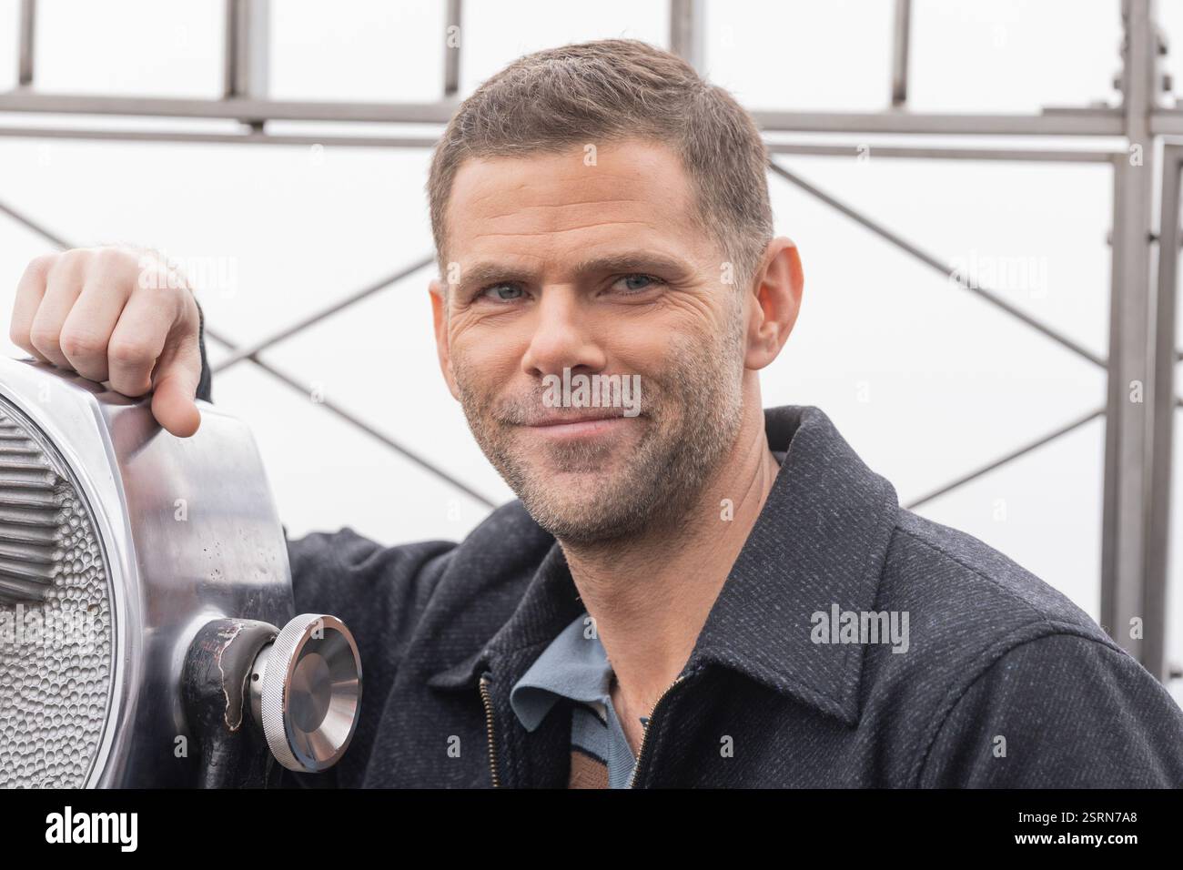Saturday Night Live cast member Mikey Day visits Empire State Building ...
