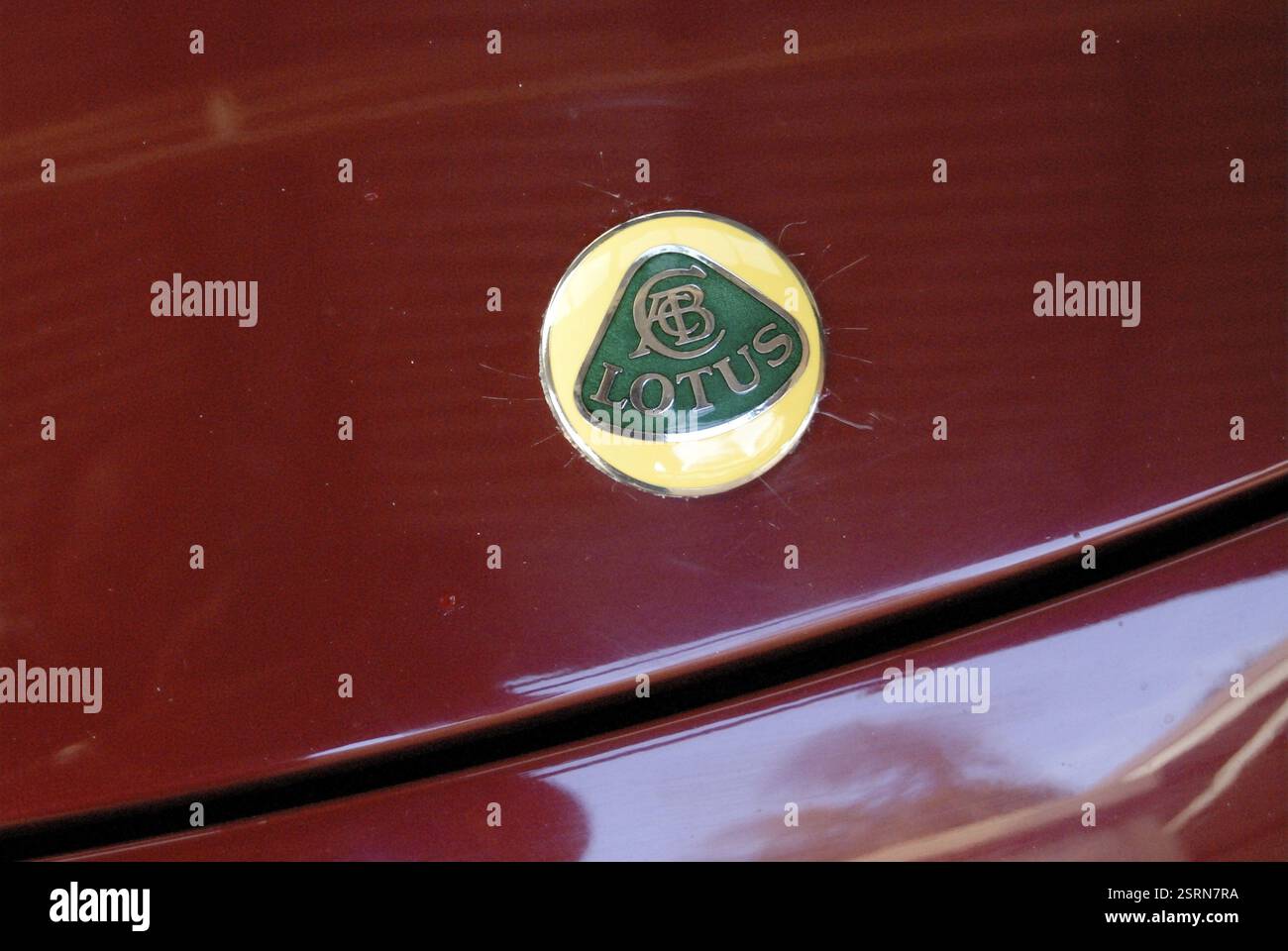 Emblem of Lotus Elan sports car, Perth, Australia, Oceania Stock Photo ...