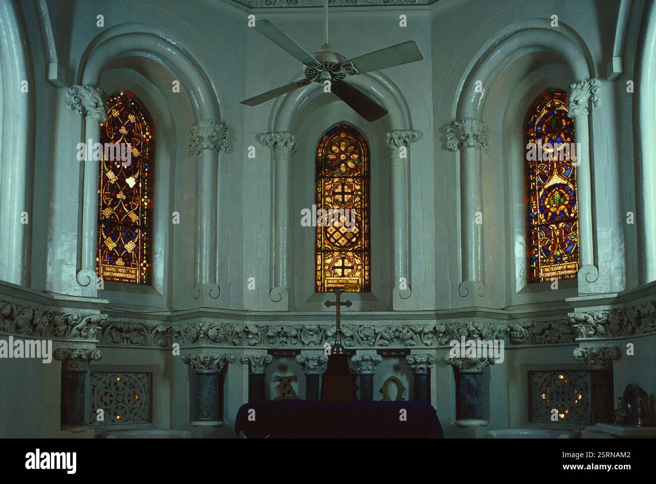 Inside Emmanuel cathedral, Grant Road, Bombay Mumbai, Maharashtra ...