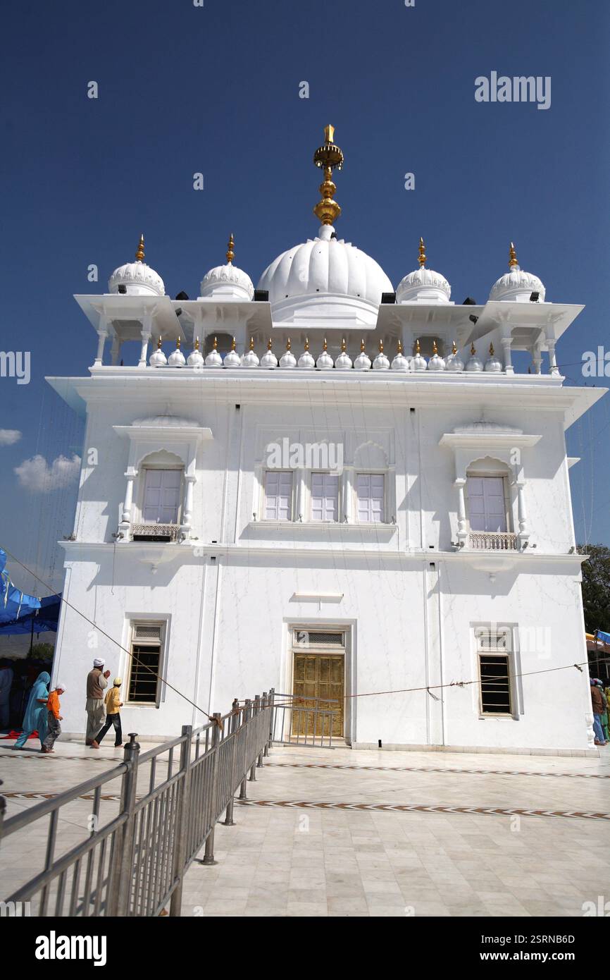 Anandpur Sahib gurudwara in Rupnagar district in Punjab, India, Asia Stock Photo - Alamy