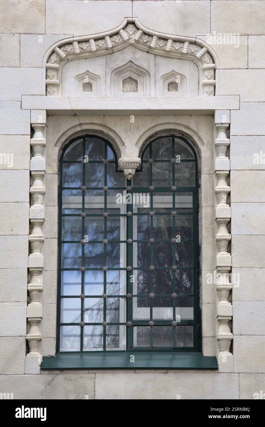 Unique decorative architecture highlights a window in Nizhny Novgorod ...
