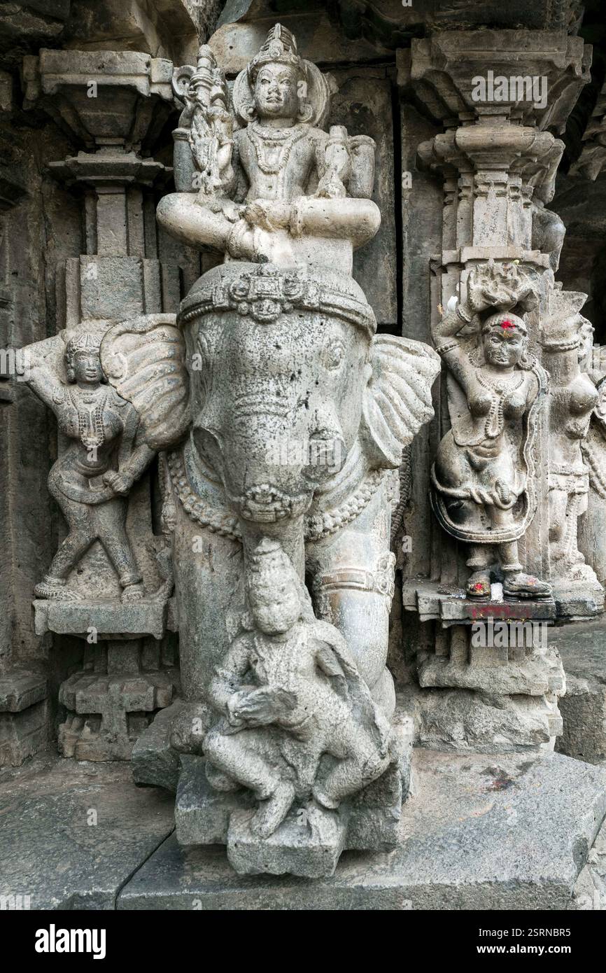 Sculpture kopeshwar temple, Kolhapur, Maharashtra, India, Asia Stock ...