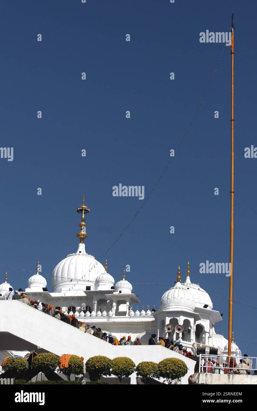 Gurudwara takht sri keshgarh sahib, Anandpur, Punjab, India, Asia Stock Photo - Alamy