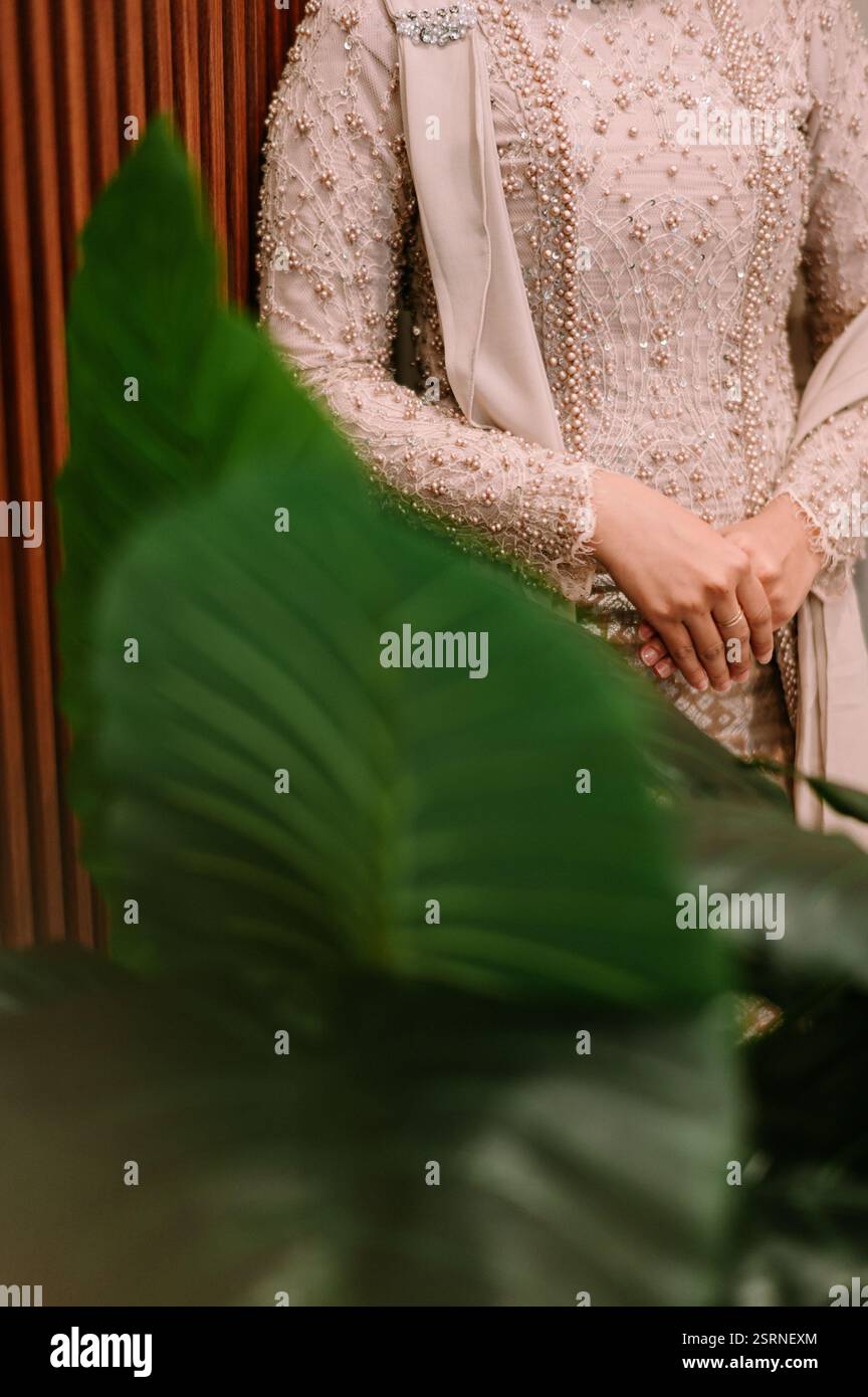 Elegant attire hinting hi-res stock photography and images - Alamy